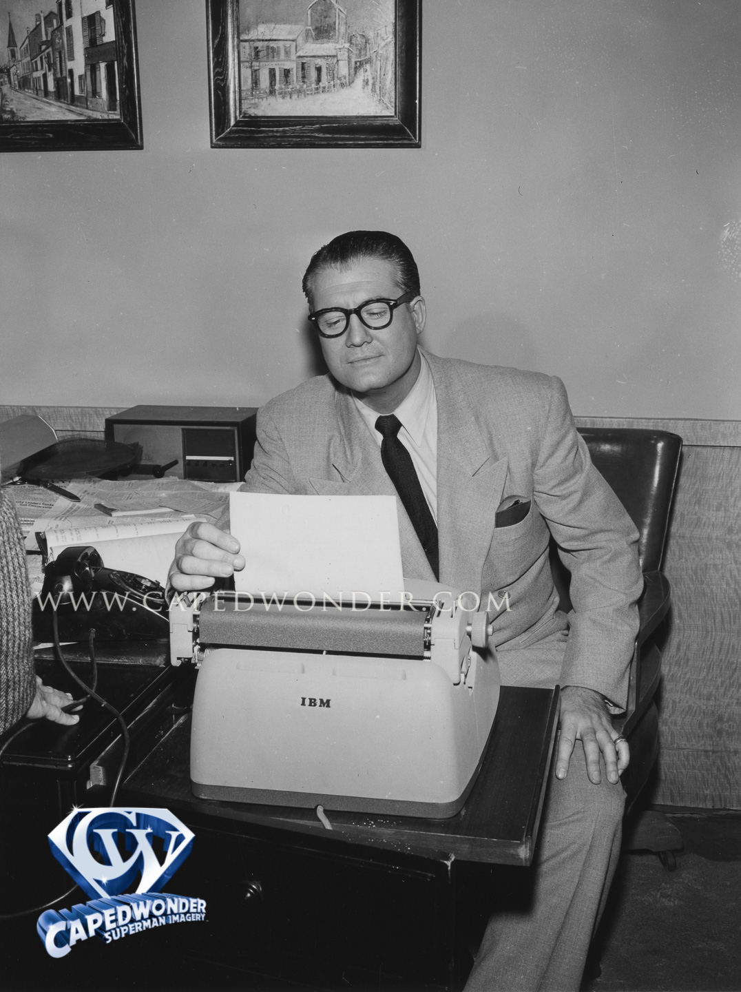 George Reeves Clark Kent Glasses