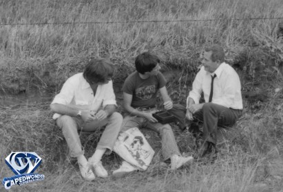 Richard Donner, Author David Michael Petrou and Glenn Ford. David is ...