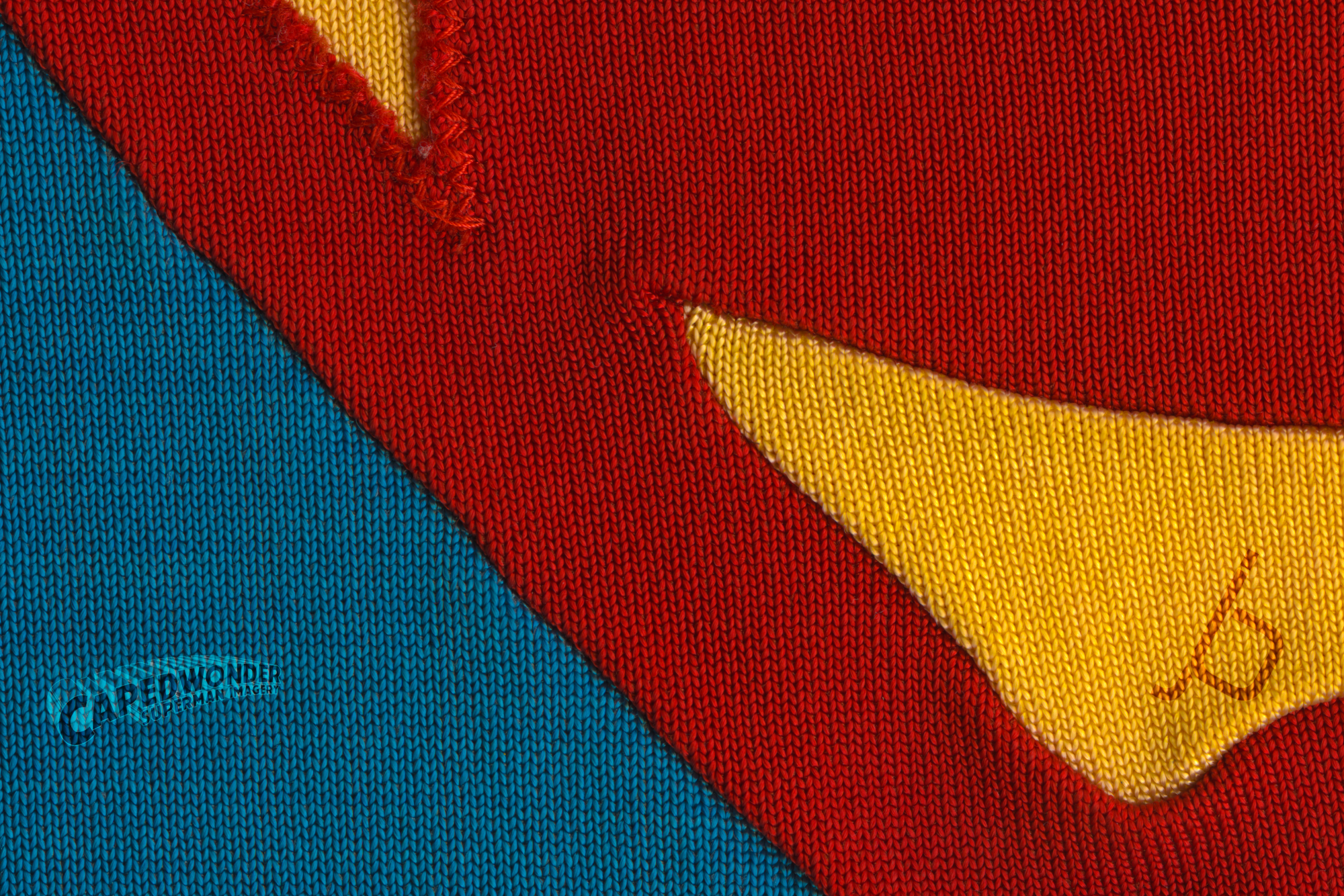 CW-Superman-Reeve-tunic-close-up-waffle-weave | CapedWonder Superman ...
